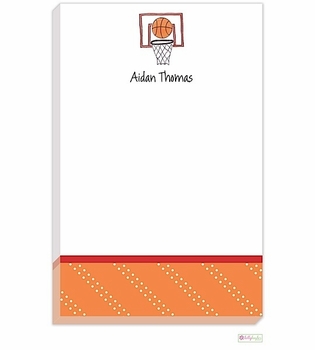 personalized - basketball star notepad
