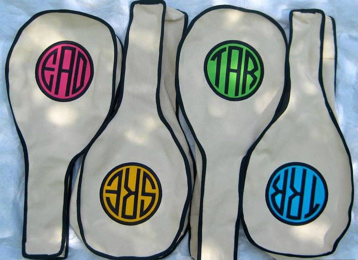 personalized racket cover featured at babybox.com