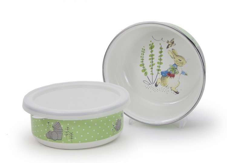 peter rabbit keepsake dish set (bowl, plate, mug) featured at babybox.com