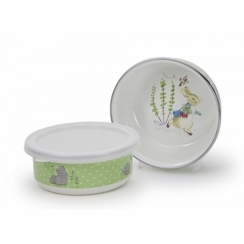 peter rabbit keepsake dish set (bowl, plate, mug) featured at babybox.com