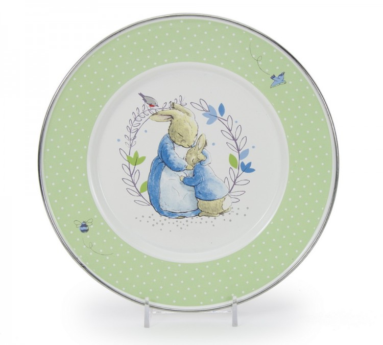 peter rabbit keepsake dish set (bowl, plate, mug) featured at babybox.com