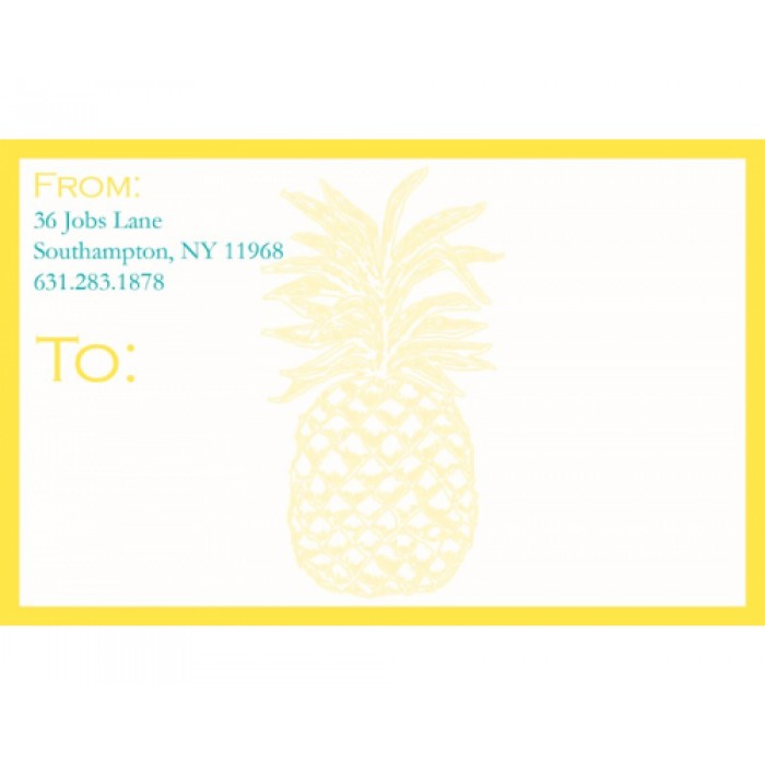 pineapple collection stickers