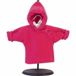 polartec fleece hooded jacket - dark pink by widgeon featured at ...