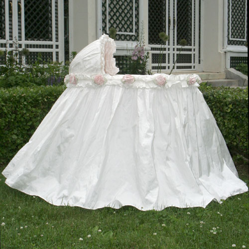 rose bassinet (contact us for pricing) featured at babybox.com