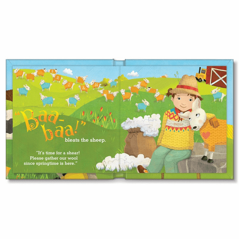 My Farm Friends Personalized Board Book - Hardcover