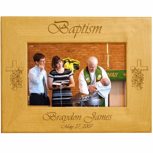 Personalized Baptism Frame