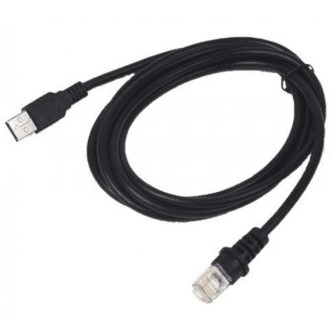 Datalogic 90A052258 Gryphon QuickScan USB Cable Type A TPUW, Straight ...