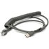 Datalogic CAB-524 USB Cable, 8', Type A, POT, Coiled, PowerScan. For ...