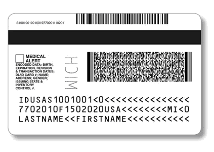 Drivers License 2D Presentation Bar Code Scanner for scanning Drivers ...