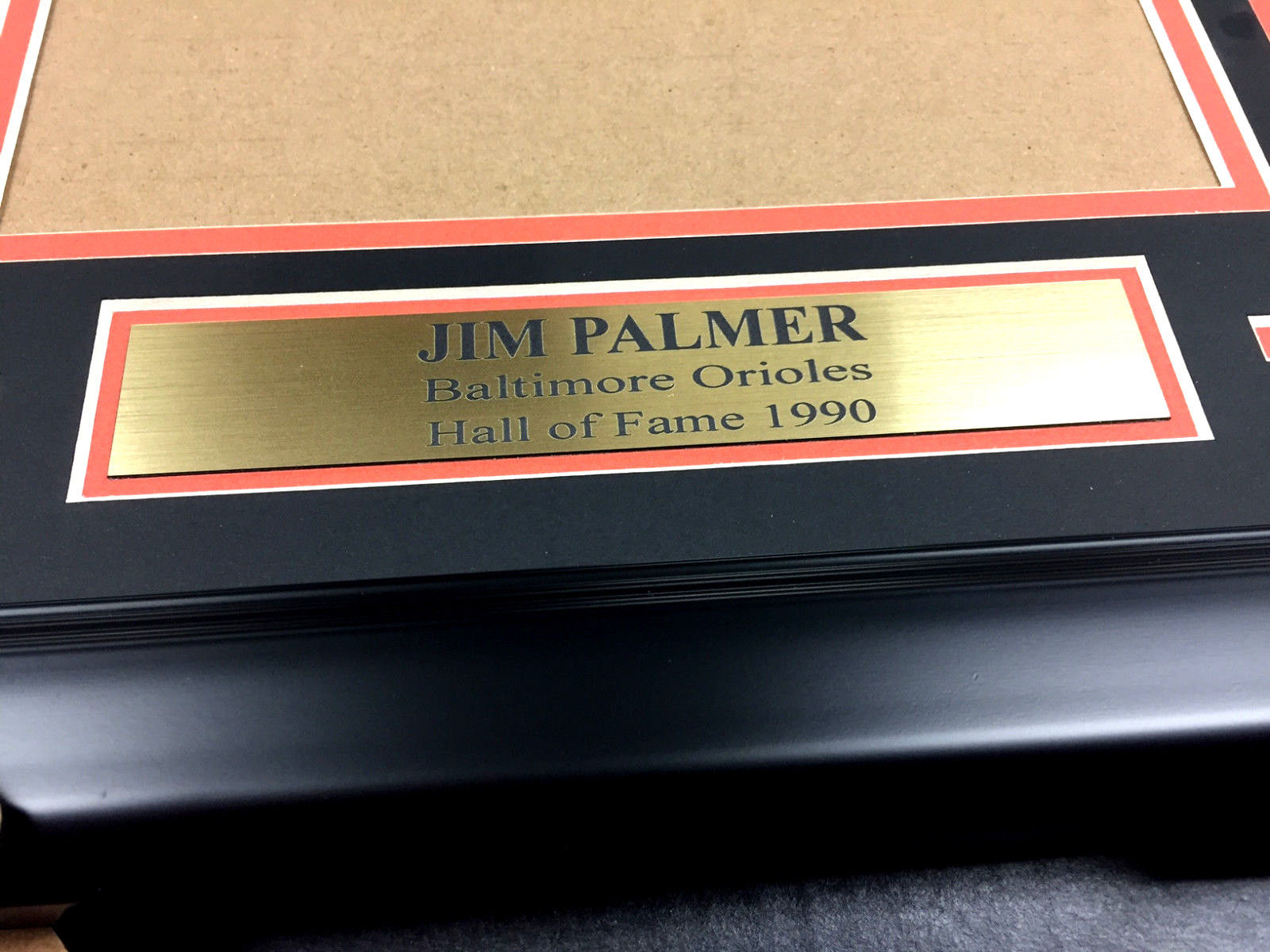 JIM PALMER FRAMED KIT BALTIMORE ORIOLES 8X10 VERTICAL PHOTO HALL OF ...