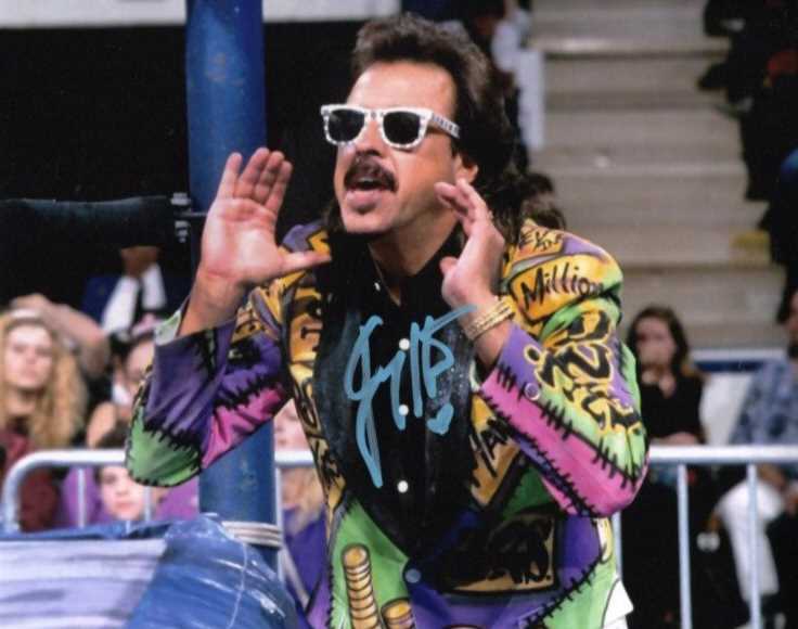 WWE WWF WCW TNA Wrestling Jimmy Hart autographed signed 8x10 photo ...