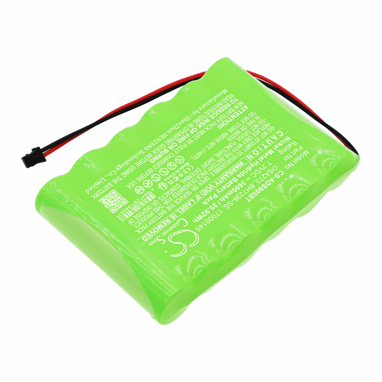 DSC 17000145, 17000152, BH7236-SS, OSA273 Alarm System Battery For ...