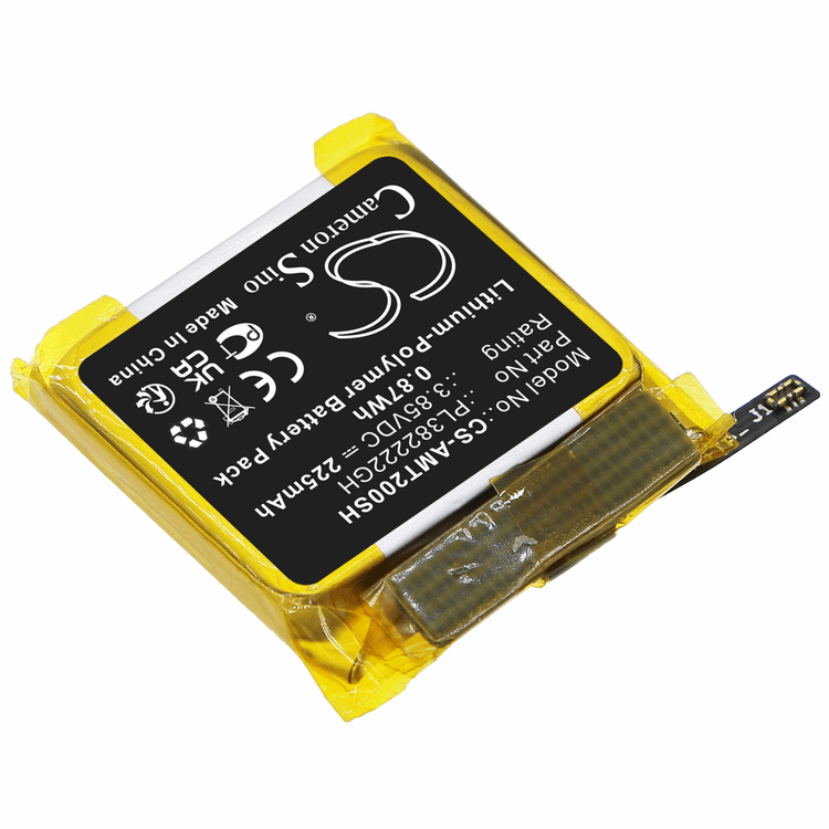 Amazfit PL382222GH Smart Watch Battery For A2009, A2017, Bip U, POP