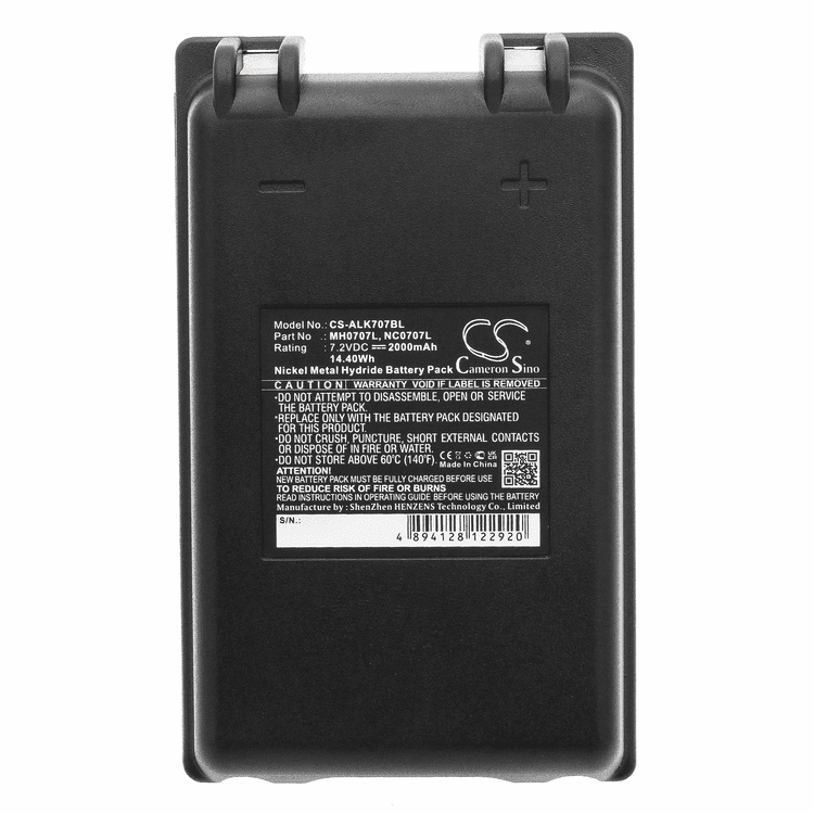 Autec MH0707L, NC0707L Crane Remote Control Battery For CB71.F, FUA10 ...