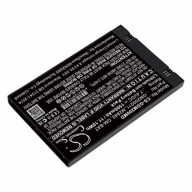 GE GM200011, GM-BAT, M2840 Medical Equipment Battery For Echographe ...