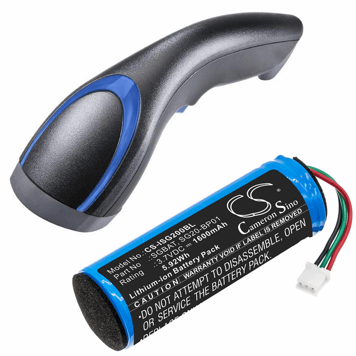 Intermec SG20-BP01, SGBAT Barcode Scanner Battery For SG20, SG20B ...