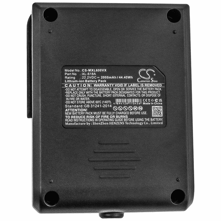 Moosoo XL-618A Vacuum Battery For X6