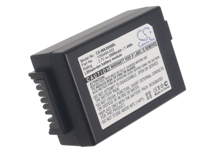 TEKLOGIX 1050494, 1050494-002, WA3006, WA3020 Barcode Scanner Battery ...