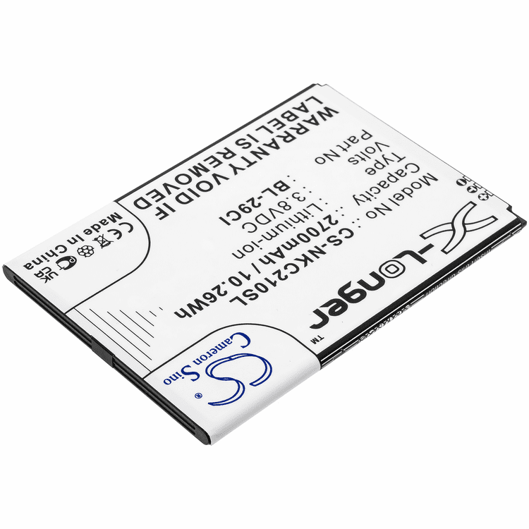Nokia BL-29CI, BL-29CL Mobile, Smartphone Battery For C10, C20, C21