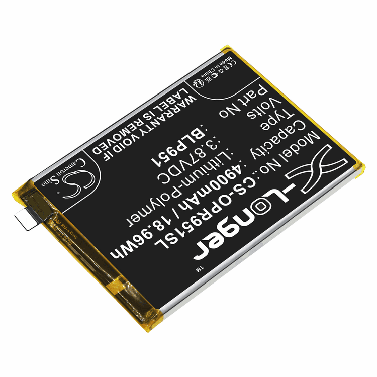 OPPO BLP951 Mobile, Smartphone Battery For Realme 10 Pro+, RMX3686, RMX3687