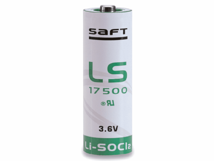 SAFT LS17500 3.6V battery