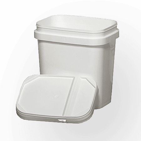 1 gal. Tall EZStor Bucket Pail and lid 12 Pack Included Reclosable Lids W 5 7 8 X L 7 7 8 X H 8 3 16