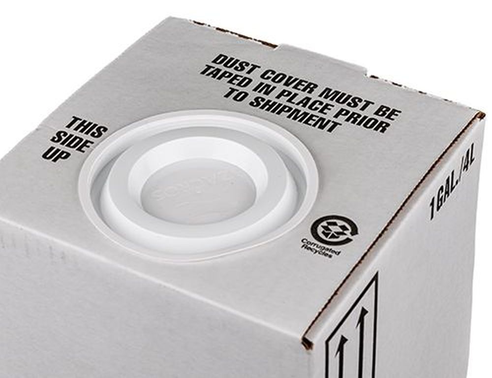 1 Gallon Cubitainer ® Combination Packaging Corrugated Cardboard
