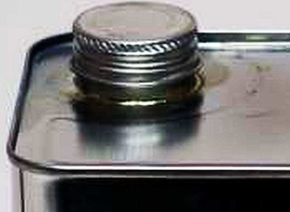 1 Gallon F-style Oblong Screw-Top Metal Cans 1 1/4" Alpha Neck| 10 Pack