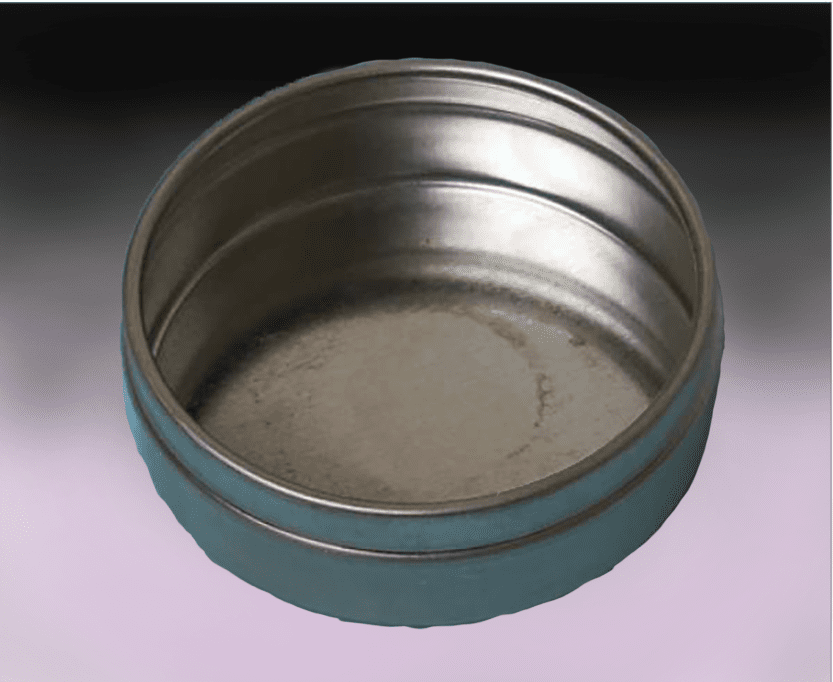 1 oz Bottom, Flat - Industrial Round Seamless Tins,1000 Case Pack