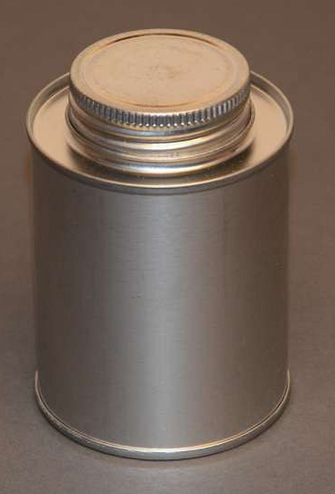1 Pint Steel Utility Can 16 oz Screw Top 10 Pack