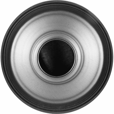 1 Pint Round Cone-Top Screw-Top Metal Cans, 10 Pack