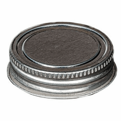 1 Quart | 32oz |Round Steel Tin Coated Metal Cans & Flat Utility Screw ...