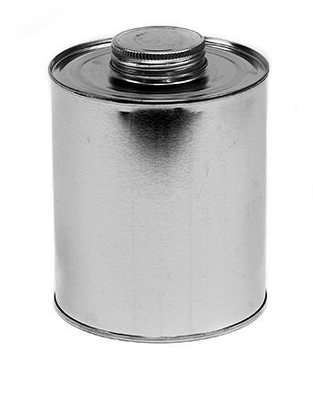 1 Quart | 32oz |Round Steel Tin Coated Metal Cans & Flat Utility Screw ...