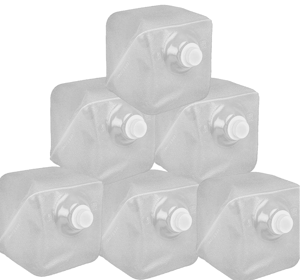 2.5 Gallon Cubitainer® | Six Pack | Bottle Only With Screw Cap | Free ...