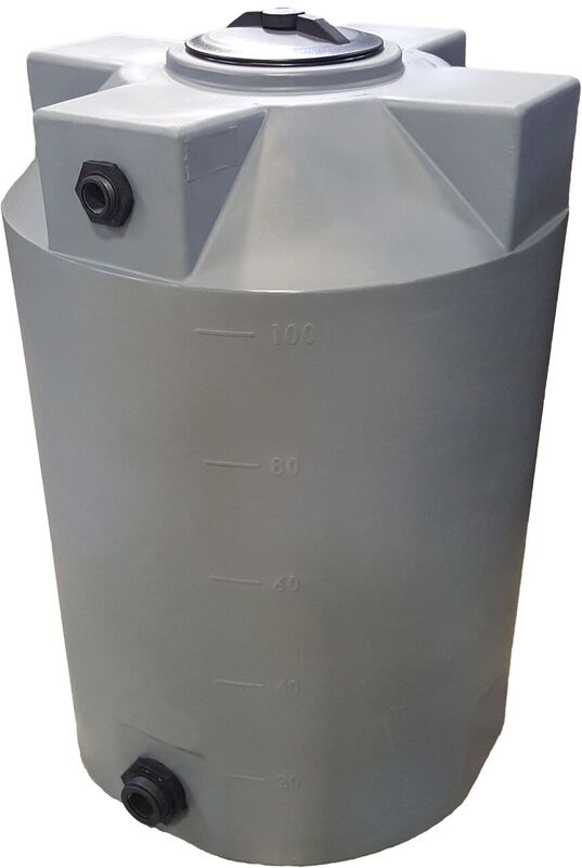125 Gallon Plastic Water Storage Tank | Long-Term Water Storage | 30 ...