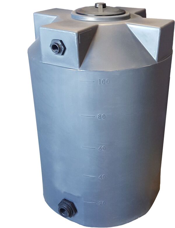 125 Gallon Plastic Water Storage Tank | Long-Term Water Storage | 30 ...