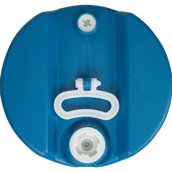 15 Gallon New Plastic Barrel | FDA Material, 2 inch & 3/4 inch bung caps