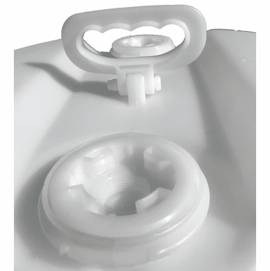 15 Gallon Plastic Natural Barrel 2x2 Inch Bung Caps