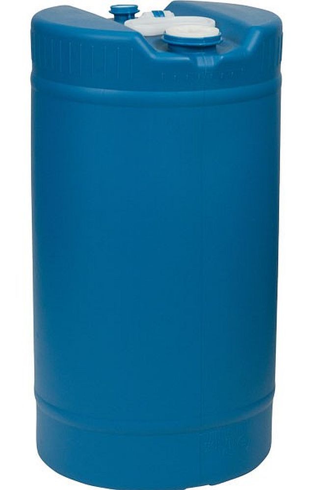15 Gallon New Water Storage Barrel, 1-2 inch & 1 3/4 inch caps
