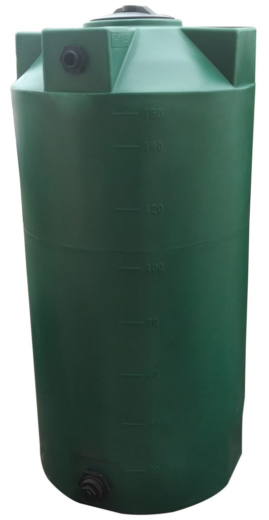 150 Gallon Plastic Water Storage Tank | Long-Term Water Storage | 30 ...