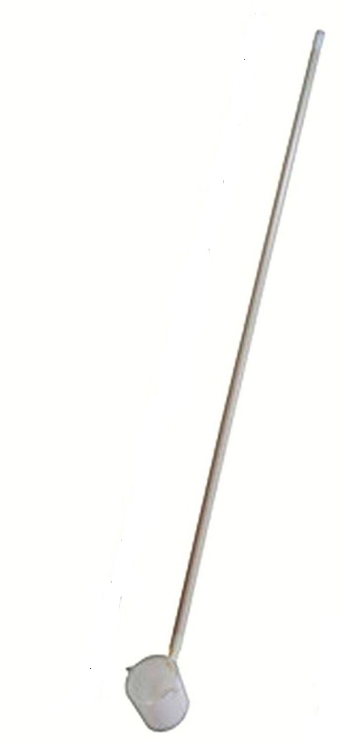 16 Ounce 144" 1-Piece Long-Handle Polyethylene Dippers