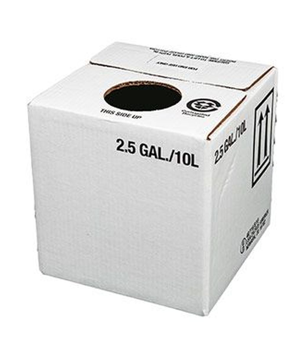 2.5 Gallon Cubitainer® | Corrugated Cardboard Carton Only | Unassembled
