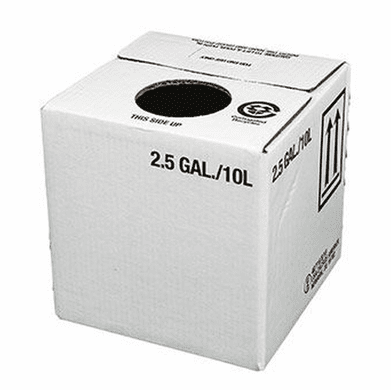 2.5 Gallon (10 Liter) Cubitainer® Combination Corrugated Cardboard ...
