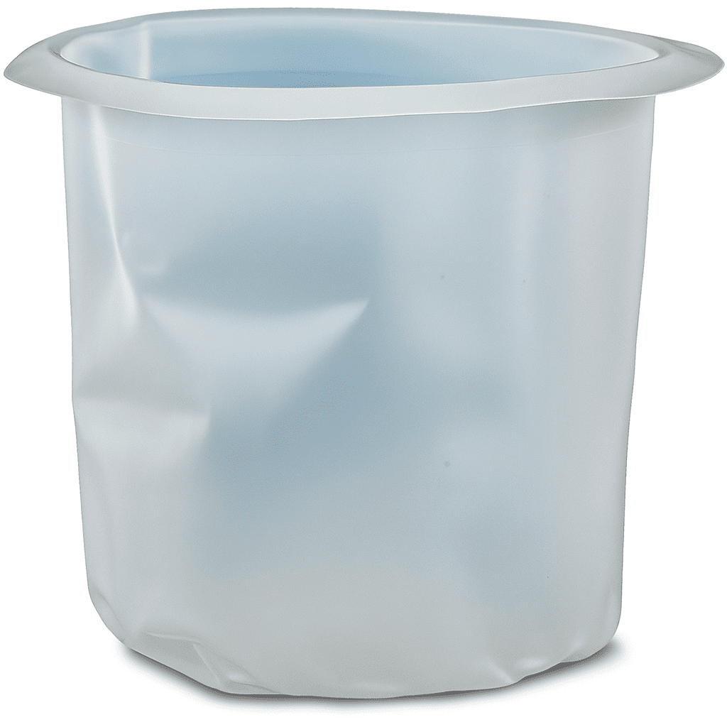 2 Gallon Plastic Bucket Liner – Tapered HDPE, 10 mil, 100-Pack