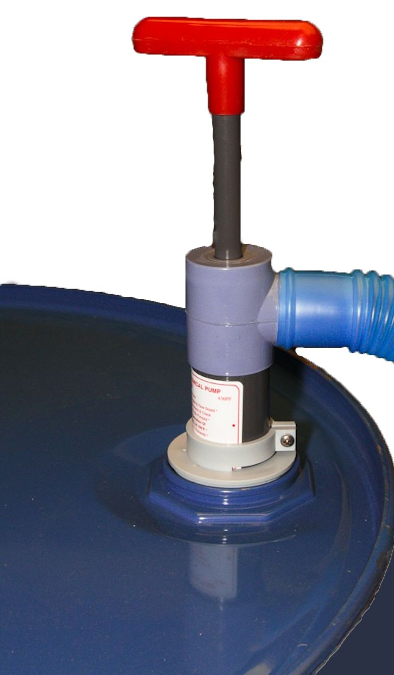 Beckson® Petroleum Stroke Pump - 2" Nps 3' Hose - Pvc & Steel