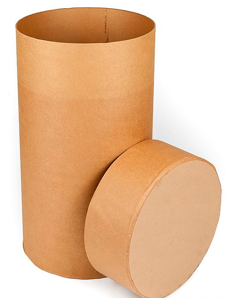 24 Gallon Round All-Fiber Cardboard Drums