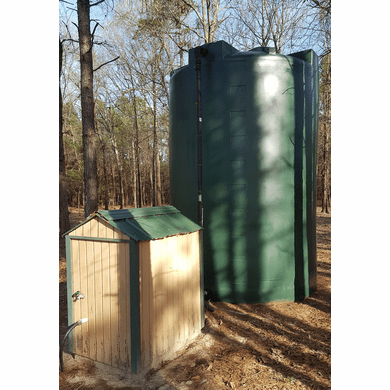 250 Gallon Emergency Water Storage Tank | Plastic Water Storage Storage ...