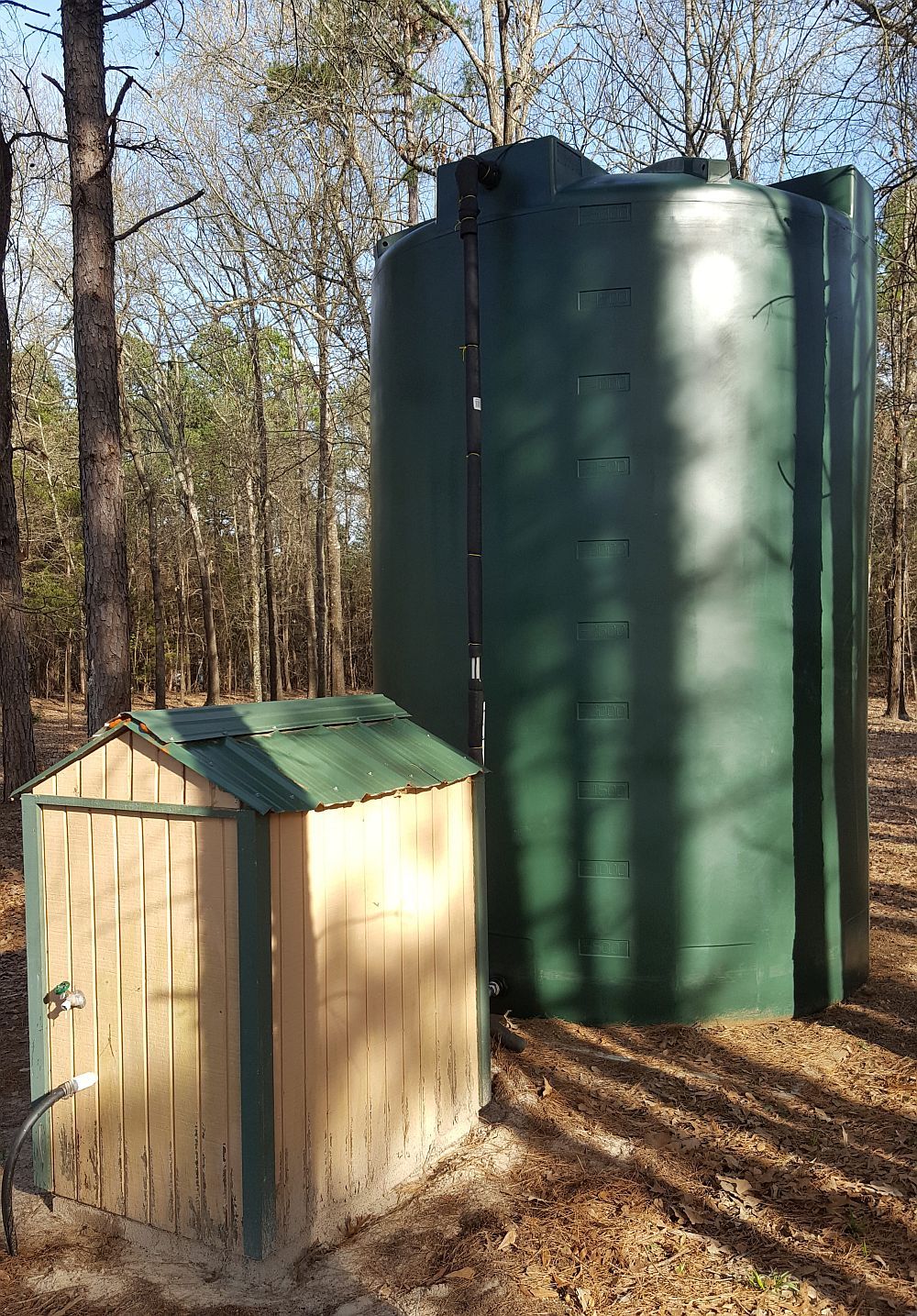 250 Gallon Emergency Water Storage Tank | Plastic Water Storage Storage ...
