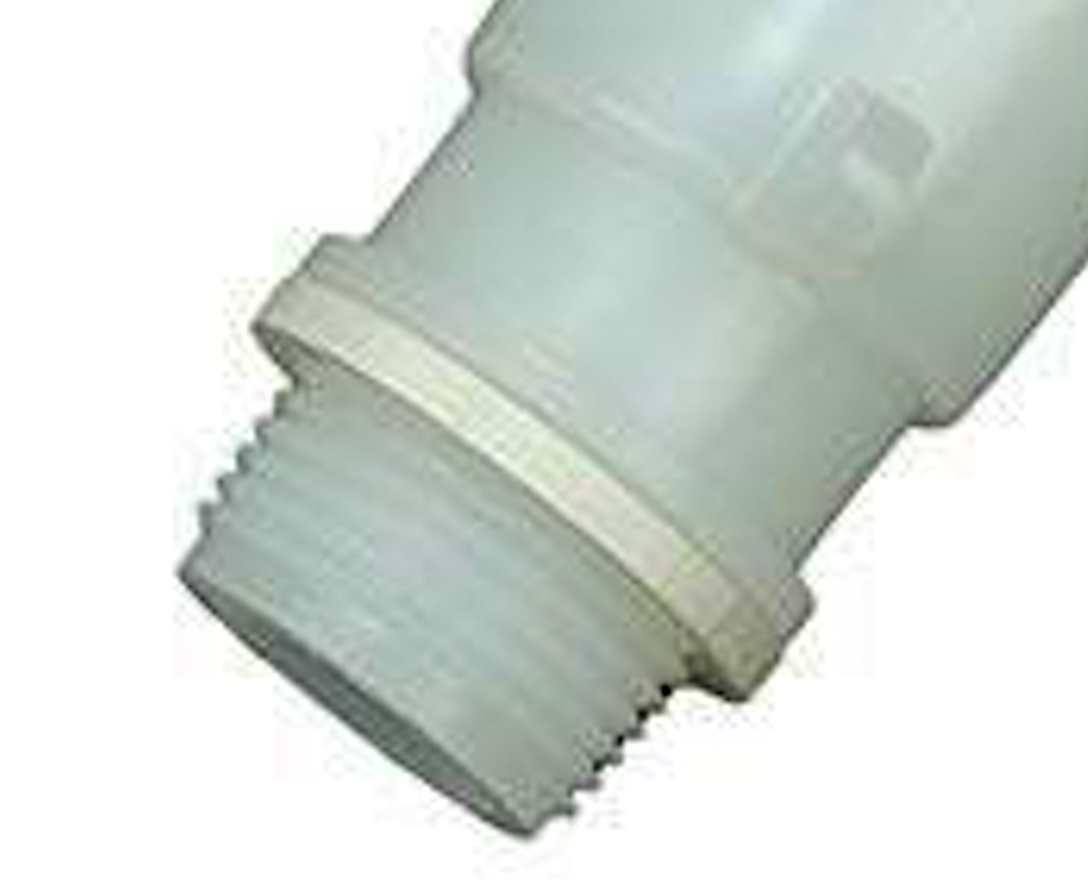 3/4" US Pipe Thread Narrow Spout Plastic Faucets,6 Pack