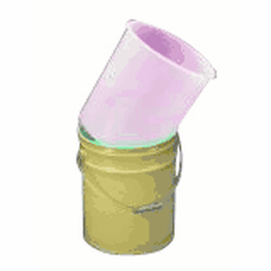 3.5 Gal Steel Bucket Liner, HDPE Anti-Static, 15 mil, 125 Pk